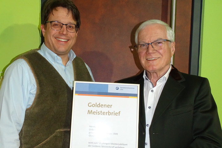 Goldener Meisterbrief für langjährigen Ehrenamtsträger in Neu-Ulm ...
